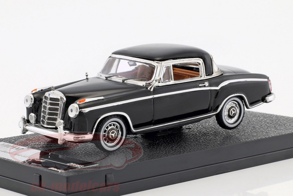 Vitesse 1:43 Mercedes-Benz 220 SE クーペ 築 1959 黒 28663 モデル 車 28663 ...