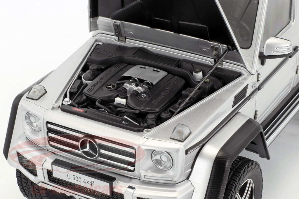 AUTOart 1:18 Mercedes-Benz G-Class G500 4x4² year 2016 silver 76318 ...