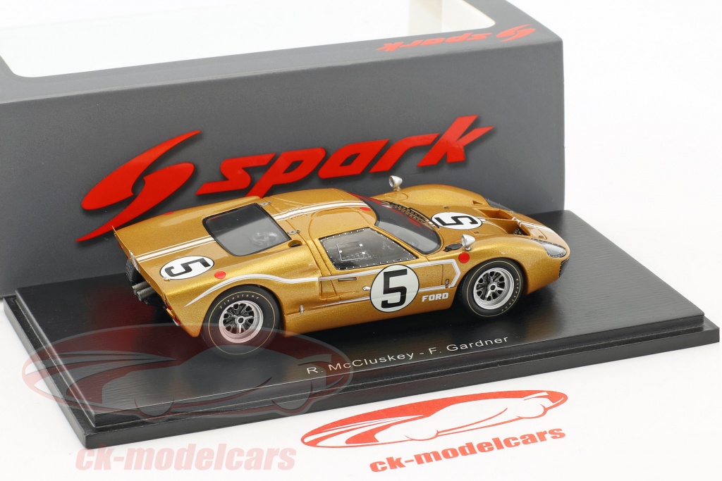 Spark 1:43 Ford Mk II B #5 24h LeMans 1967 McCluskey, Gardner S5185 モデル ...
