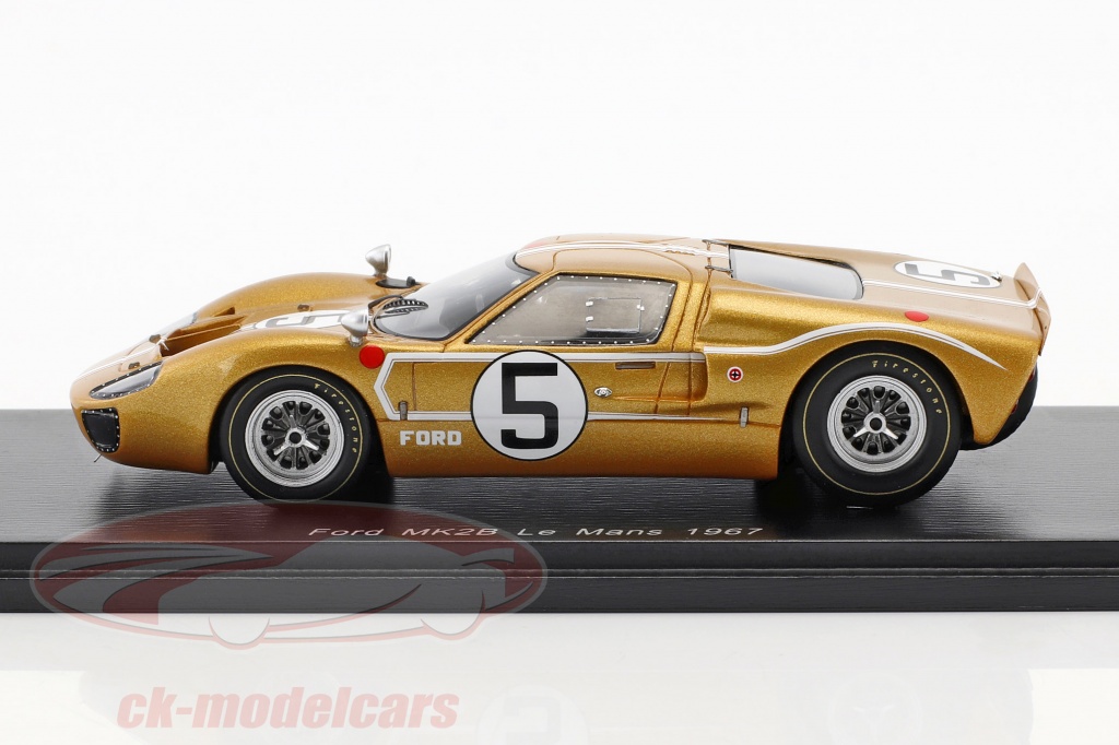 Spark 1:43 Ford Mk II B #5 24h LeMans 1967 McCluskey, Gardner S5185 モデル ...