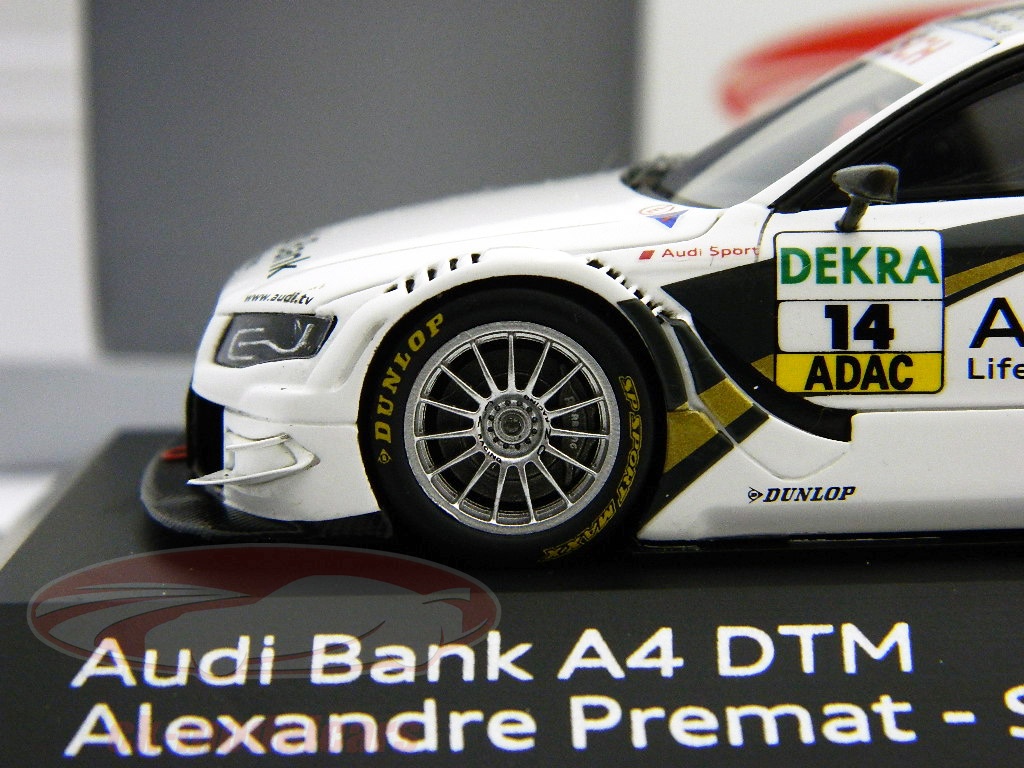 Spark 1:43 Alex Premat Audi A4 #14 Team Phoenix Bank Audi DTM 2009 502 ...