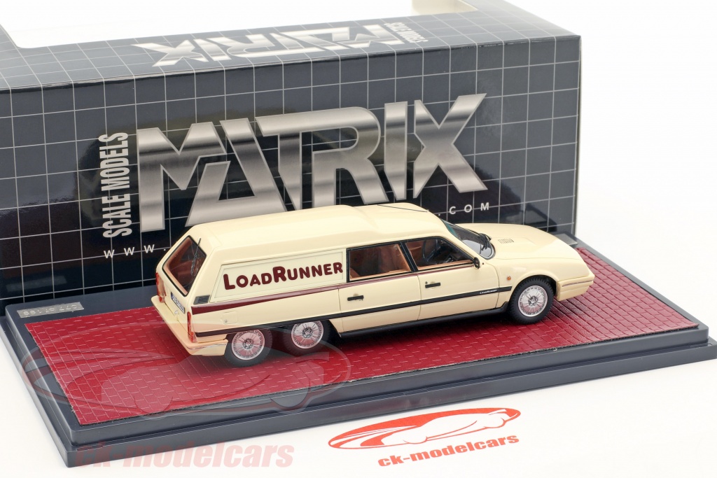 Matrix 1:43 Citroen CX Break Loadrunner 年 1989 ベージュ MX10304-032 モデル 車 ...