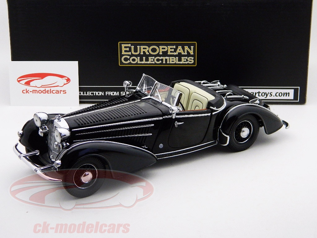 Sun Star Models 1:18 Horch 855 Roadster Baujahr 1939 schwarz 2401 Modellauto 2401 657440024013