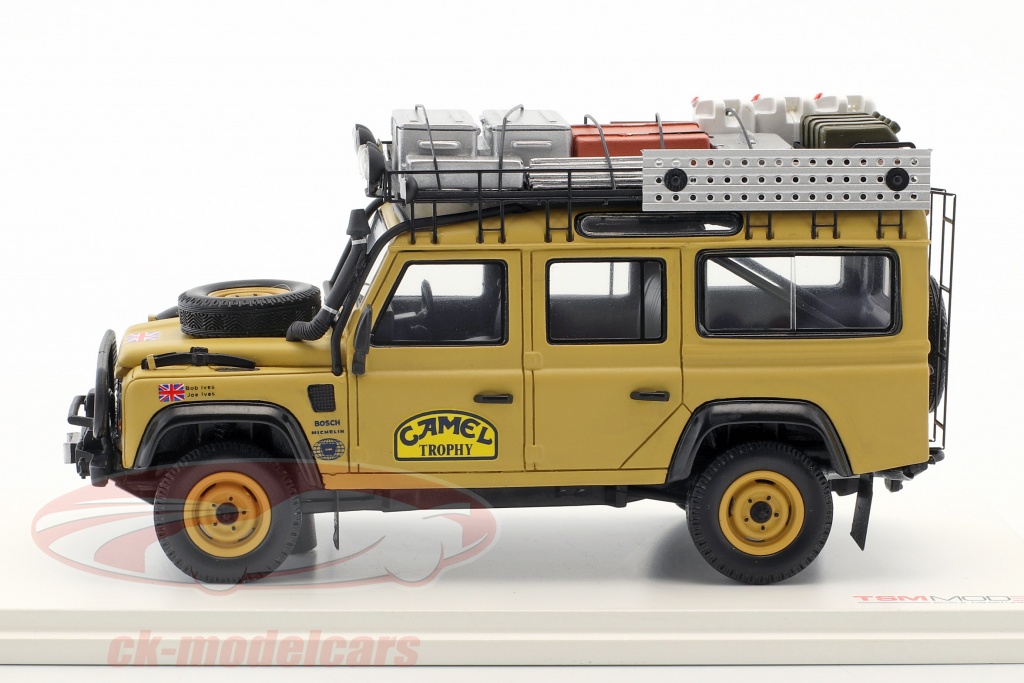 True Scale 1:43 Land Rover Defender Camel Trophy Winner 1989 B. Ives, J ...