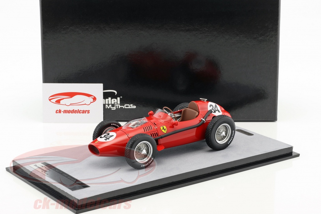 Tecnomodel 1:18 Luigi Musso Ferrari Dino 246 F1 #34 2nd monaco GP ...