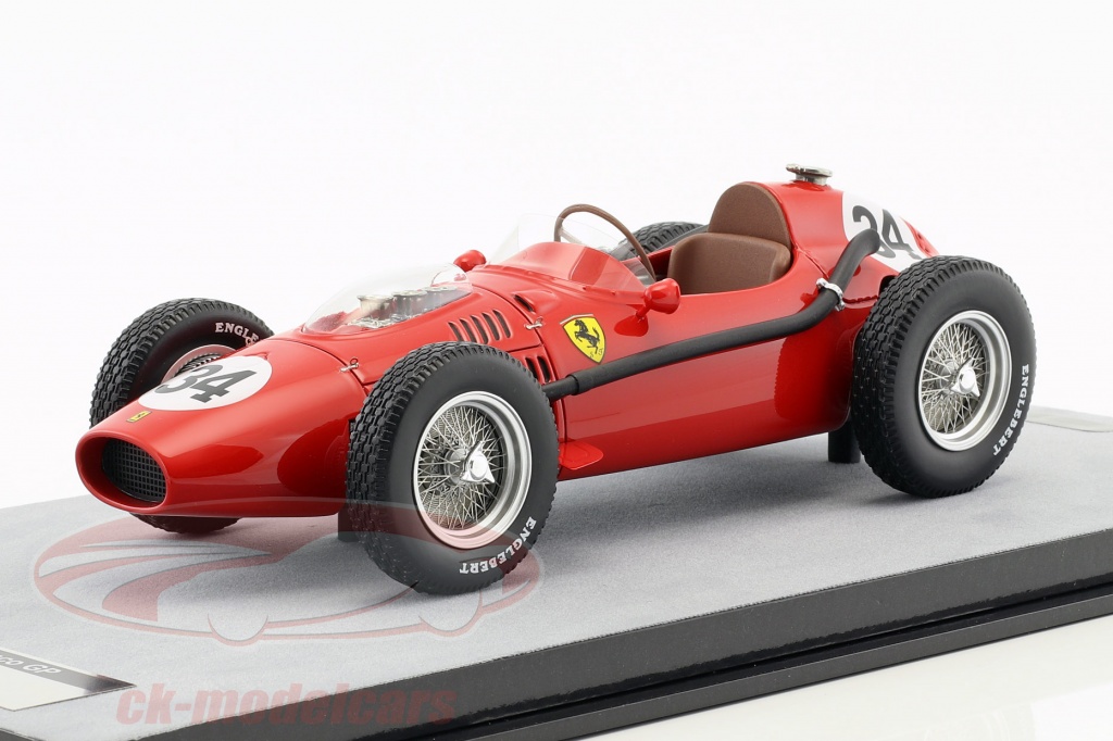 Tecnomodel 1:18 Luigi Musso Ferrari Dino 246 F1 #34 2nd monaco GP ...
