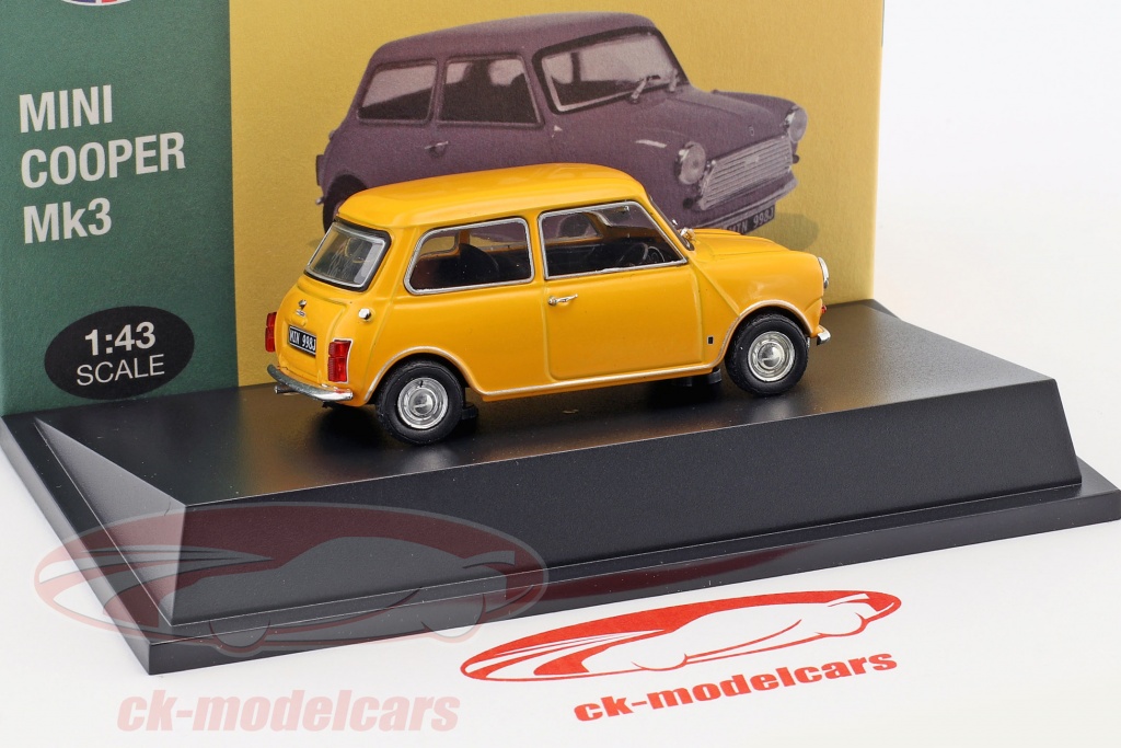Atlas 1:43 Mini Cooper S Mk3 黄色 MAG KL30 / 4656130 モデル 車 MAG KL30 / 4656130