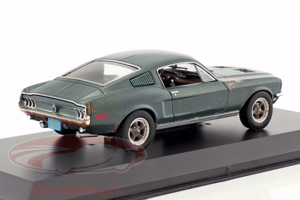 Greenlight 1:43 Ford Mustang GT Fastback unrestored Steve McQueen Movie ...