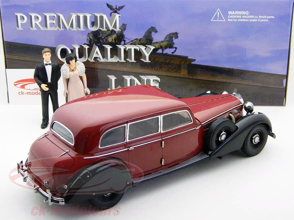 Signature Models 1:18 Mercedes-Benz 770 K Year 1938 red PM-38203 model ...