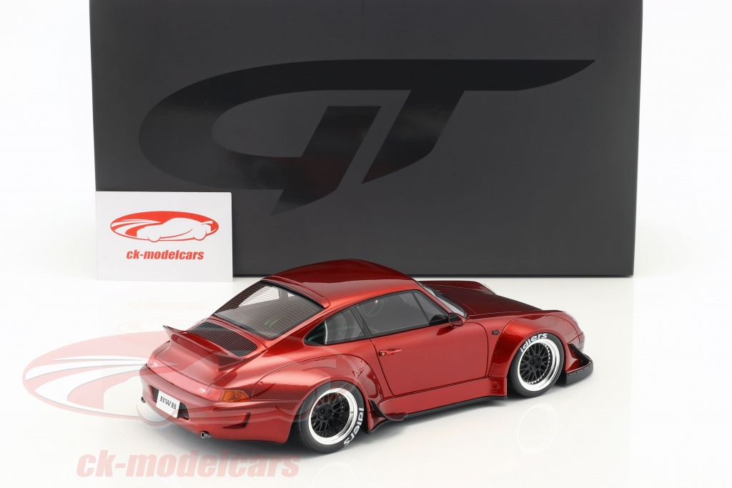 GT-SPIRIT 1:18 Porsche 911 (993) RWB Duck Tail candy red GT759 model ...