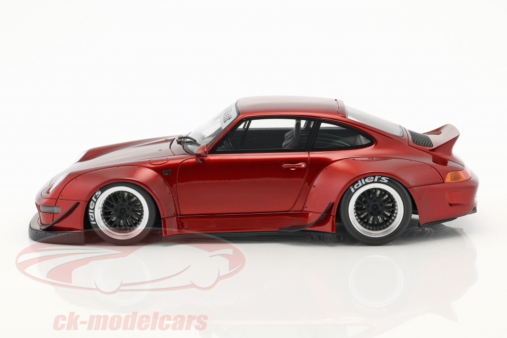 GT-SPIRIT 1:18 Porsche 911 (993) RWB Duck Tail candy red GT759 model ...