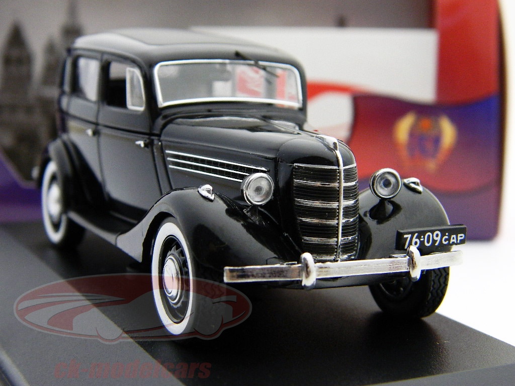 Ixo 1:43 GAZ 11-73 1942 black 367.886.6 model car 367.886.6 9580015501460