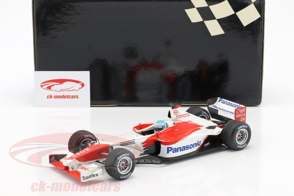 Minichamps 1:18 Mika Salo Toyota TF102 #24 Formel 1 Showcar 2002 ...