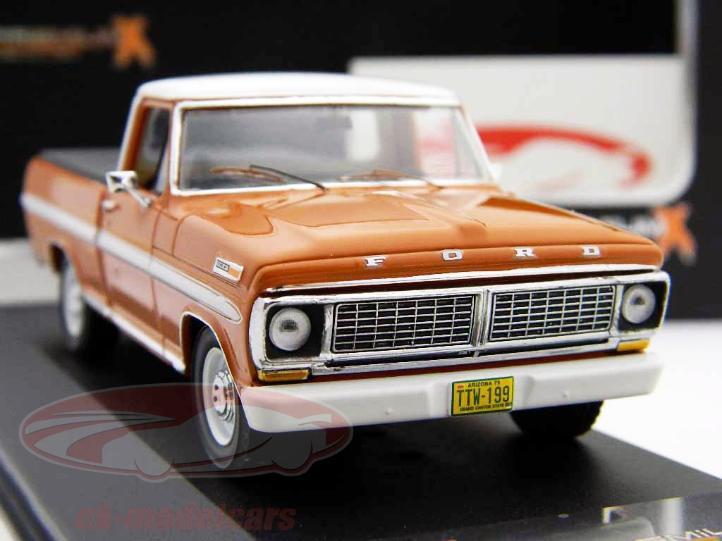 Ixo 1:43 Ford F100 Bj. 1979 orange-white PRD207 model car PRD207 ...
