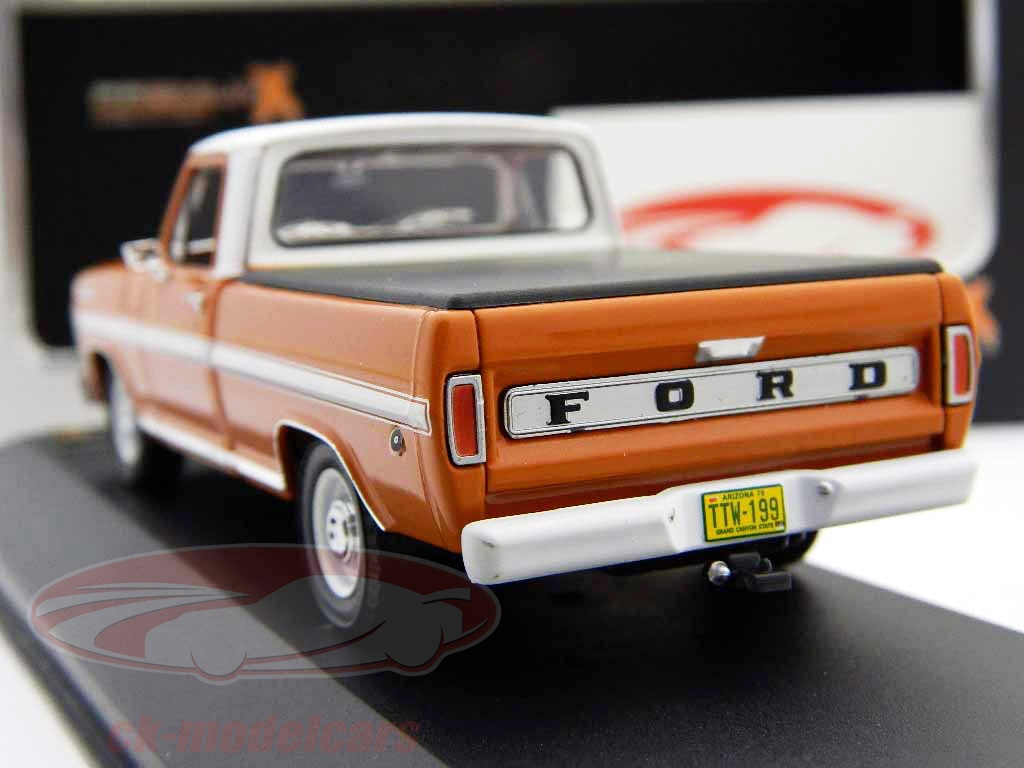 Ixo 1:43 Ford F100 Bj. 1979 orange-white PRD207 model car PRD207 ...