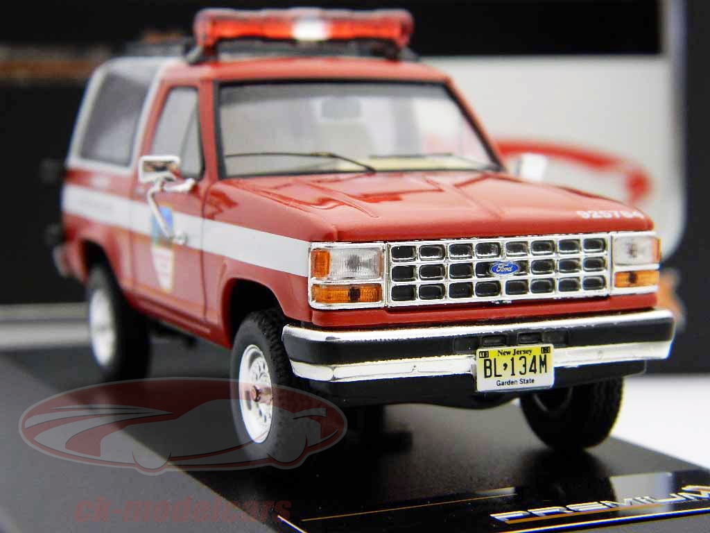 Ixo 1:43 Ford Bronco II año. 1990 Departamento de Bomberos de Camden ...