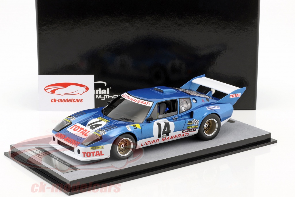 Tecnomodel 1:18 Ligier JS2 #14 24h Le Mans 1974 Chasseuil, Leclère TM18 ...