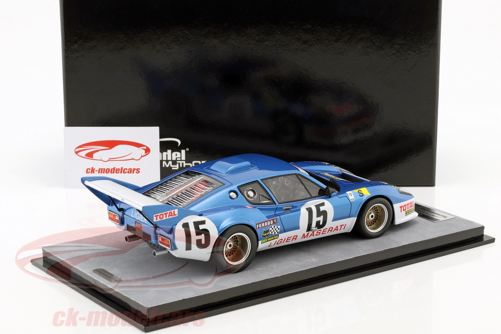 Tecnomodel 1:18 Ligier JS2 #15 24h Le Mans 1974 Laffite, Serpaggi TM18 ...