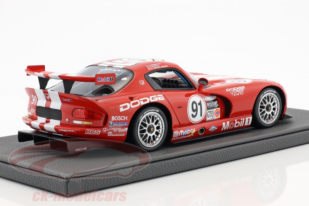 TopMarques 1:18 Dodge Viper GTS-R Oreca Winner 24h Daytona 2000 Dupuy ...
