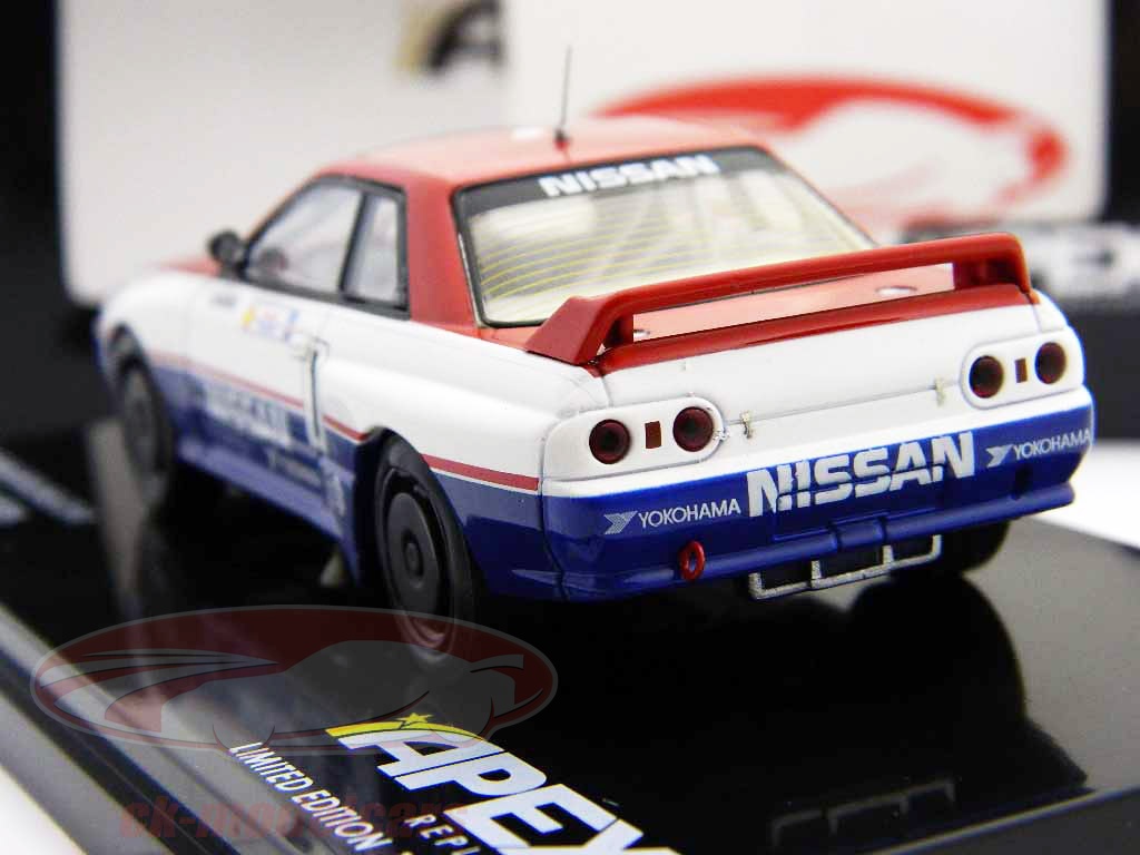 Ixo 1:43 Nissan Skyline GT-R R32 #1 Winner ATCC 1991 AR105 Modellauto AR105 9580015501637