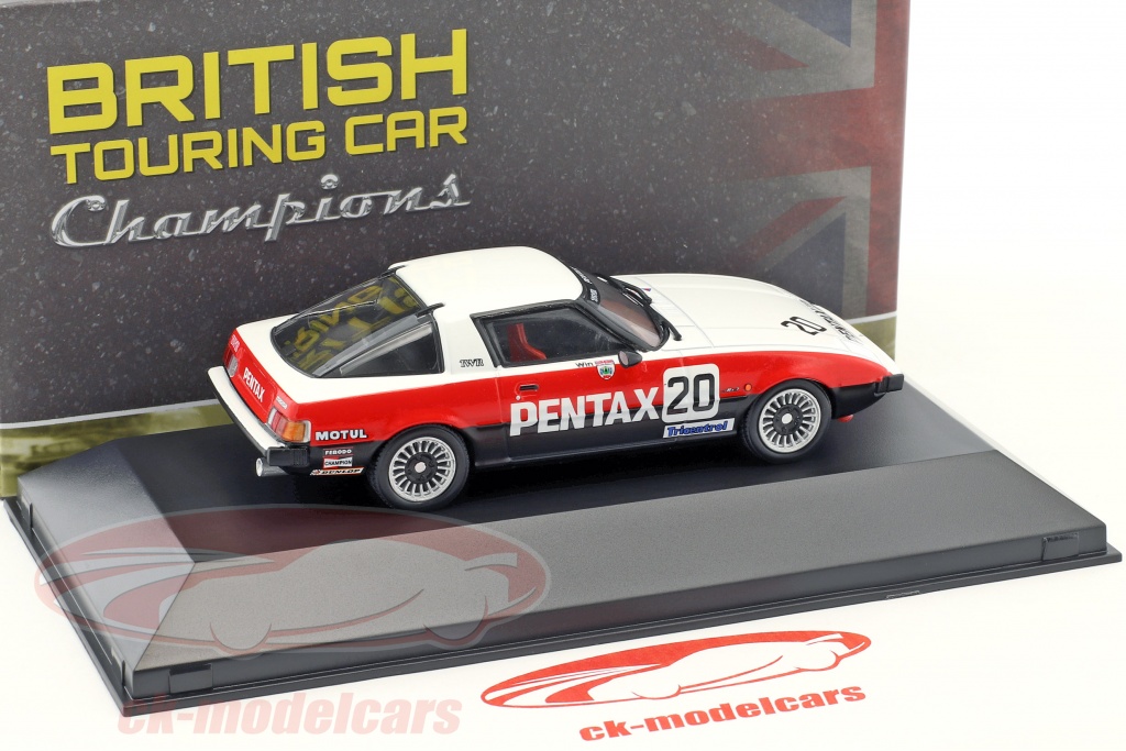 Atlas 1:43 Win Percy Mazda RX-7 #20 BTCC champion 1980 4672111 model ...