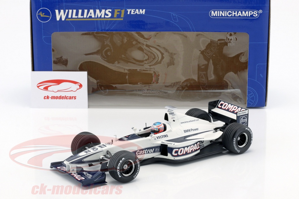 Minichamps 1:18 Jenson Button Williams FW22 #10 Showcar formula 1 2000 ...