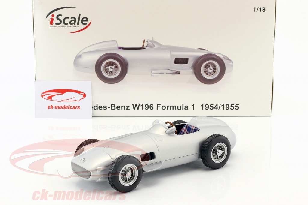 iScale 1:18 Mercedes-Benz W196 Plain Body Edition 式 1 1954/1955 118000000007 モデル 車 118000000007 ...