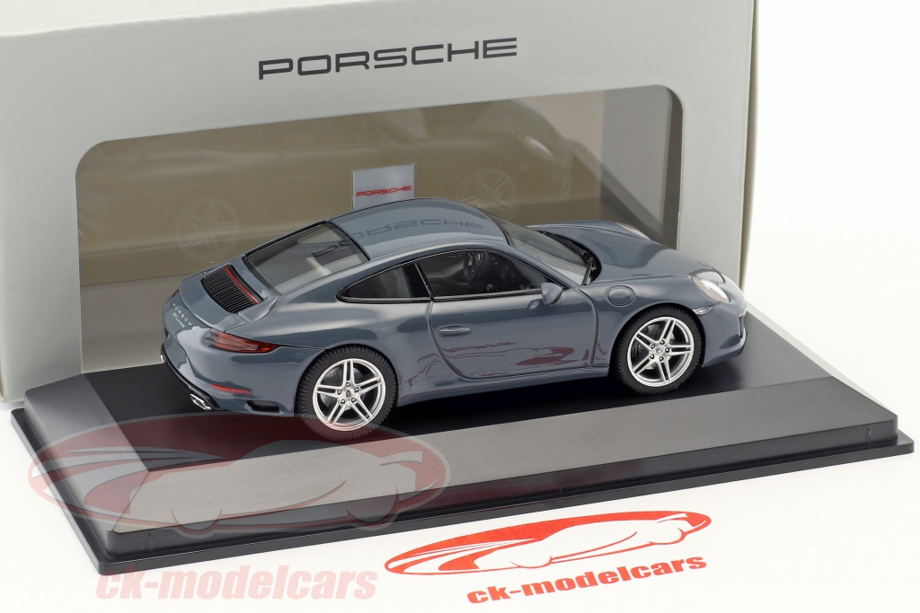 Herpa 1:43 Porsche 911 (991 II) Carrera Coupe Ano 2016 grafite azul ...