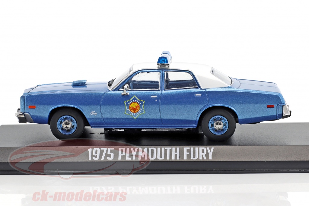 Greenlight 1:43 Plymouth Fury Arkansas State Police year 1975 Movie ...