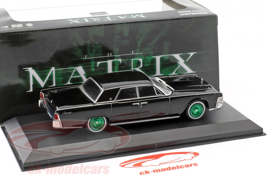 Greenlight 1:43 Lincoln Continental year 1965 Movie The Matrix (1999 ...