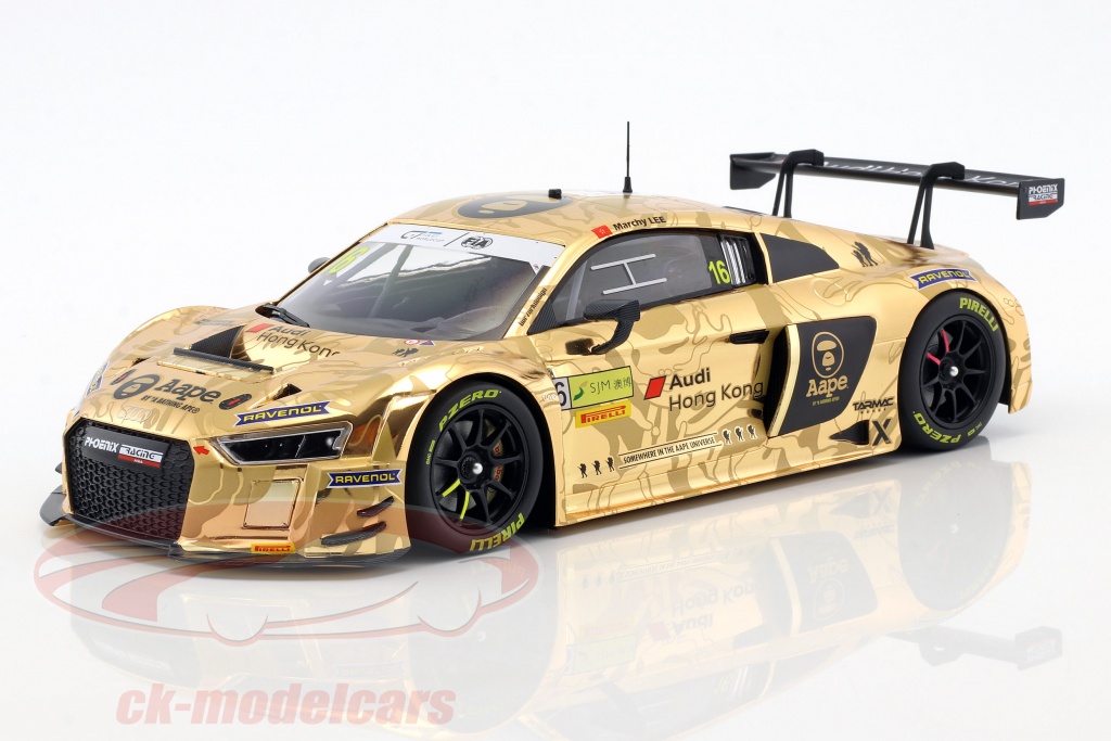 Minichamps 1:18 Audi R8 LMS #16 FIA GT World Cup Macau 2016 Marchy Lee 155161185 モデル 車 155161185 ...