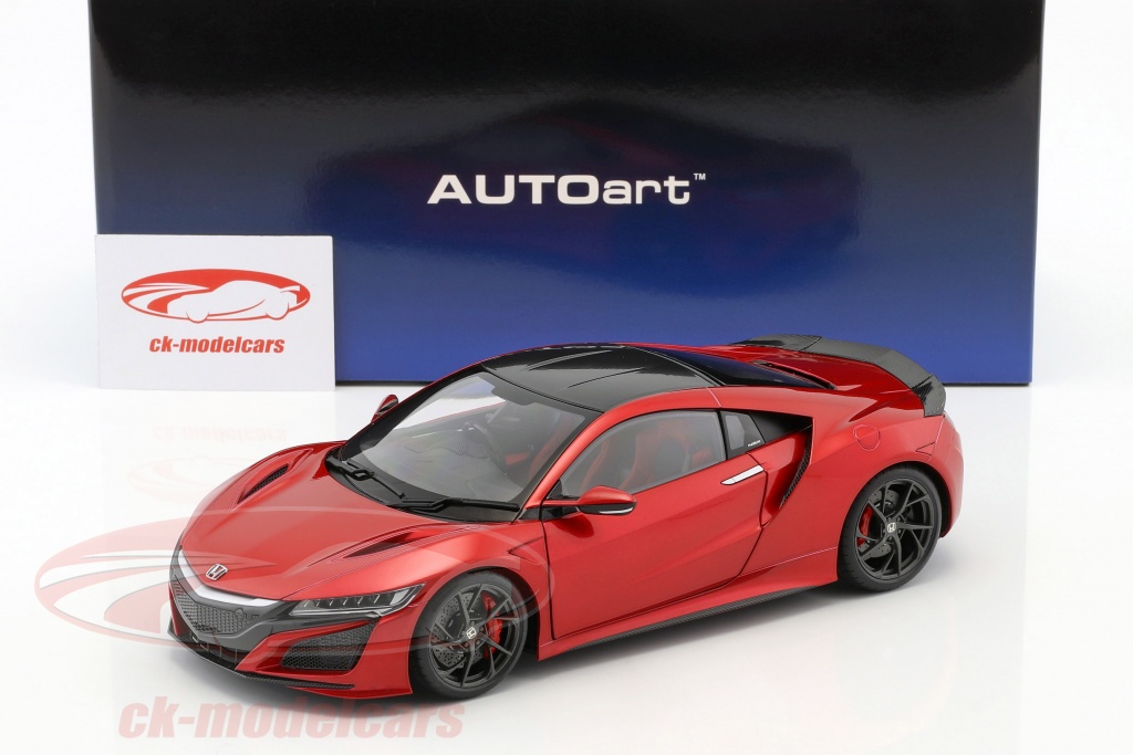 AUTOart 1:18 Honda NSX (NC1) year 2016 red metallic 73233 model car ...