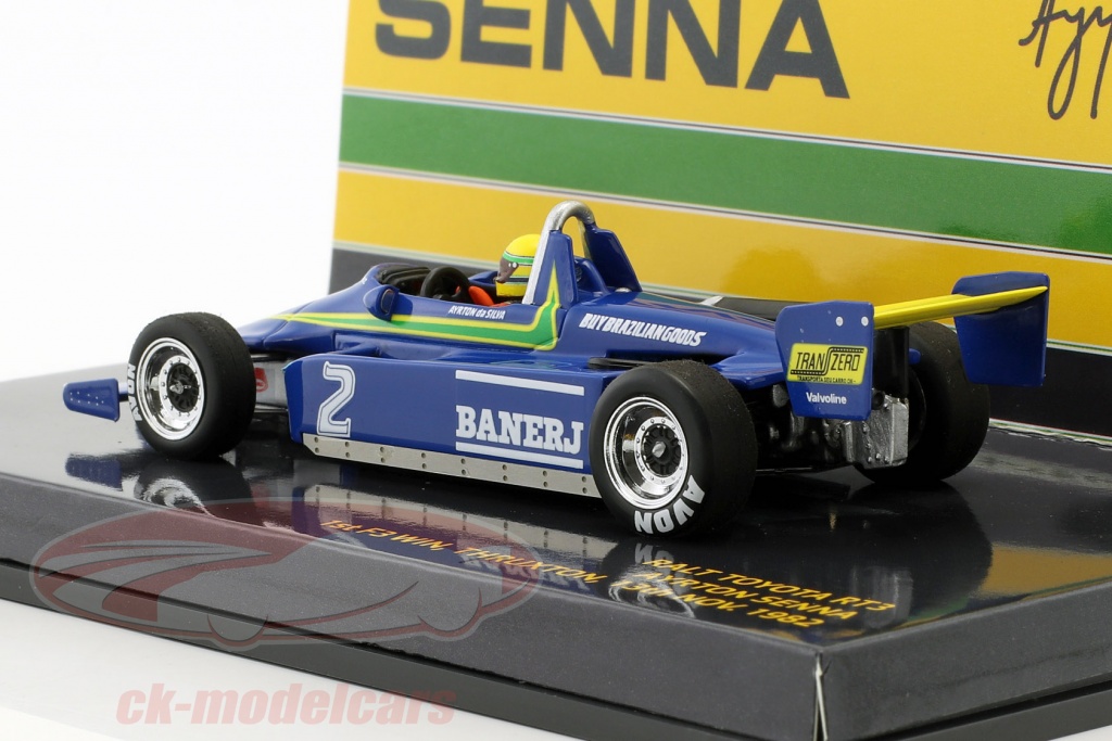 Minichamps 1:43 Ayrton Senna Ralt Toyota RT3 #2 1st F3 Win Thruxton ...