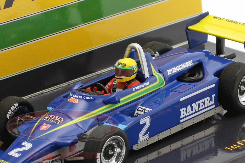 Minichamps 1:43 Ayrton Senna Ralt Toyota RT3 #2 1st F3 Win Thruxton ...