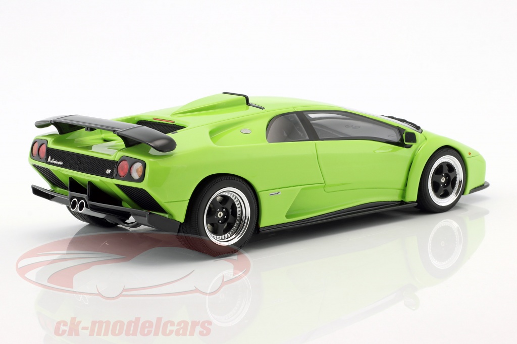 GT-SPIRIT 1:18 Lamborghini Diablo GT year 1999 lime green GTS18507GR ...
