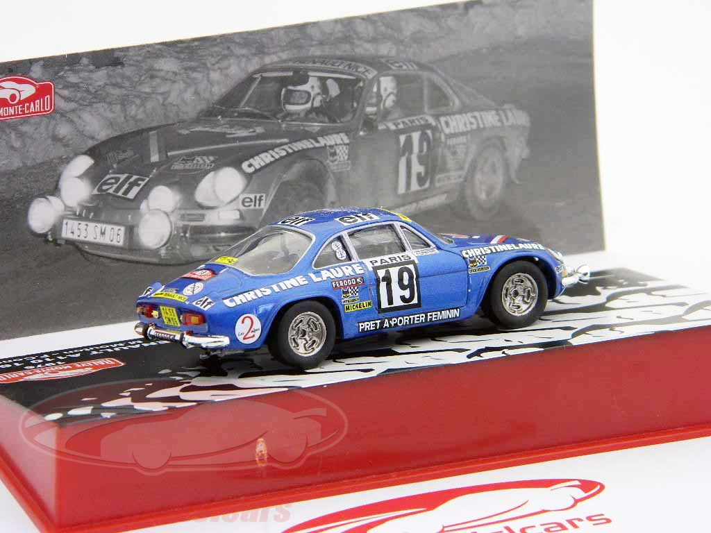 Ixo 1:43 Alpine Renault A110 1600 #19 Monte Carlo Rally 1976 CK999558 ...