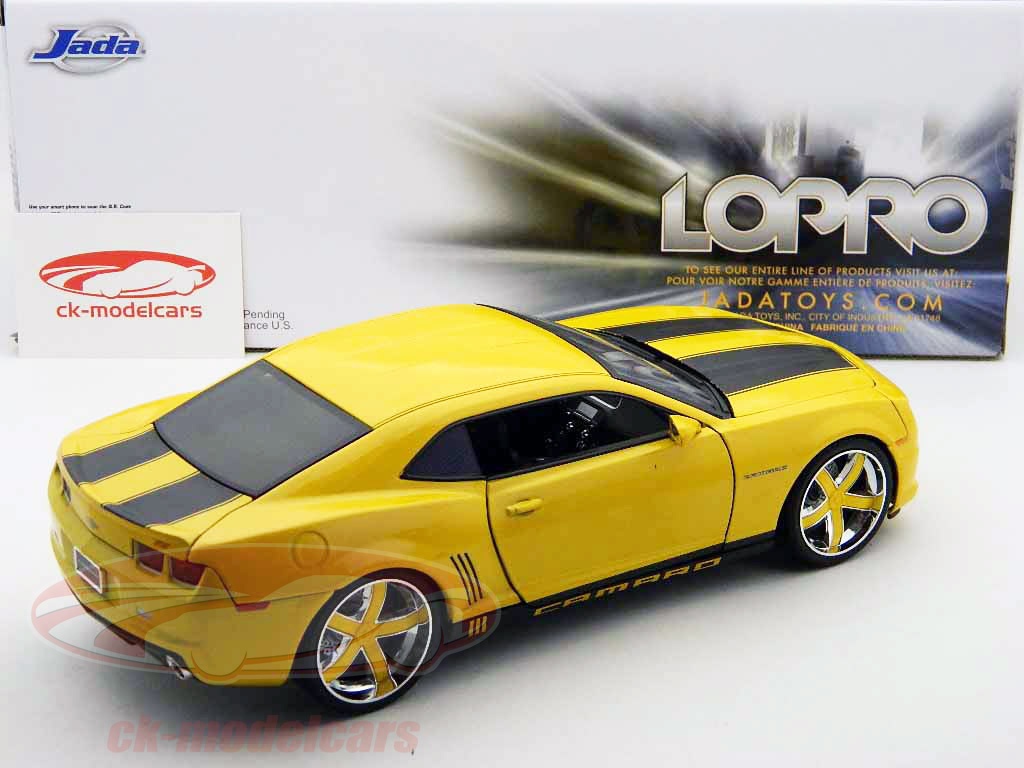 Jadatoys 1:18 Chevrolet Camaro SS Tuning Version Bj. 2010 yellow Jada ...