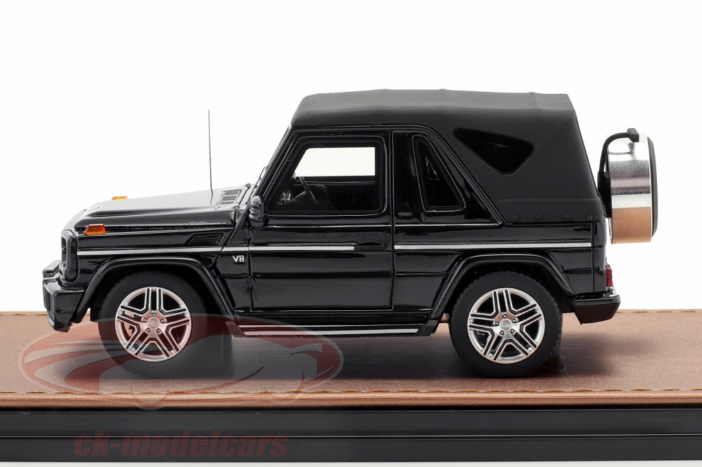 Great Lighting Models 1:43 Mercedes-Benz G500 Cabriolet Closed Top AMG Package 2012 black ...