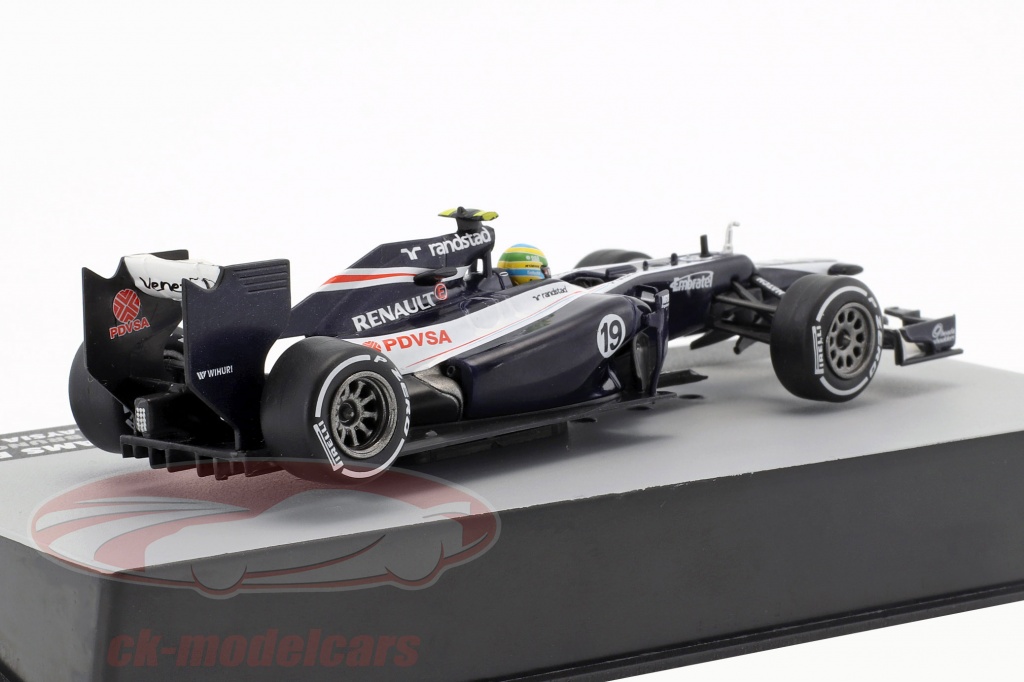 Altaya 1:43 Bruno Senna Williams FW34 #19 Malaysia GP formula 1 2012 ...