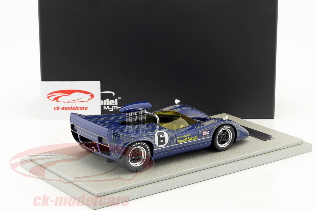 Tecnomodel 1:18 McLaren M6B #6 Winner Bridgehampton GP Can-Am Series ...