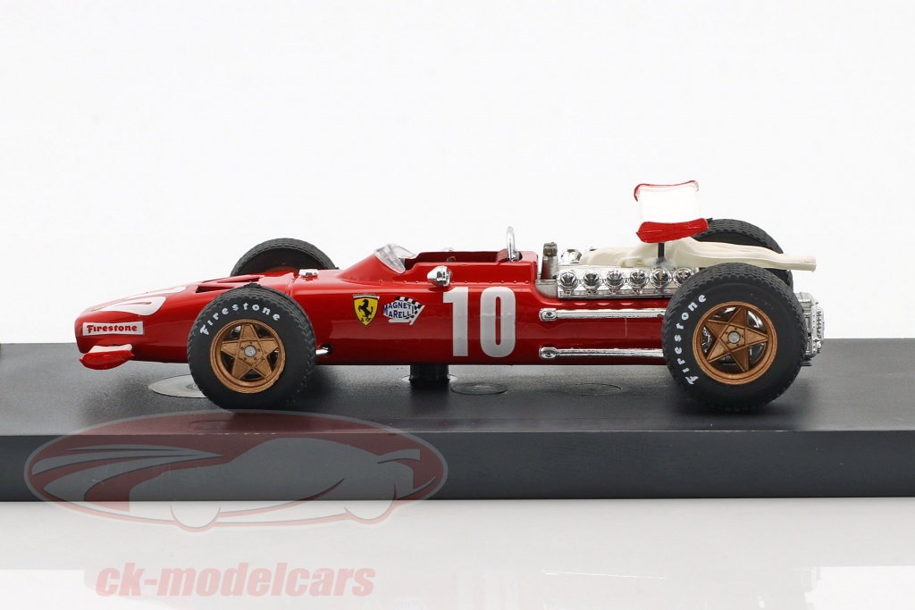 Brumm 1:43 Pedro Rodriguez Ferrari 312 F1 #10 6th italian GP formula 1 ...