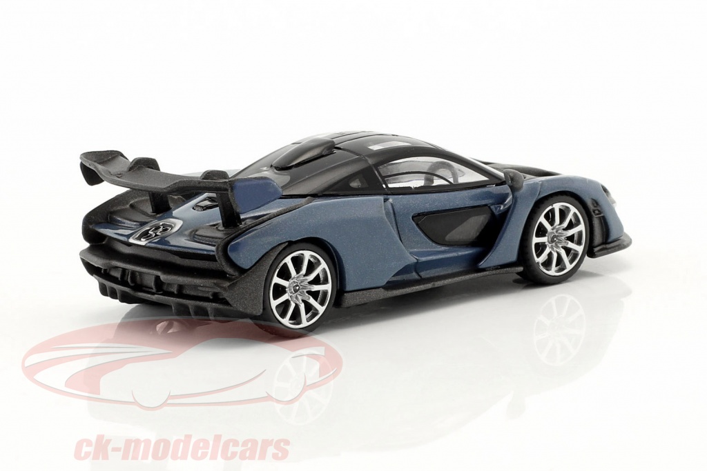 True Scale 1:64 McLaren Senna RHD victory grey MGT00013-R model car ...