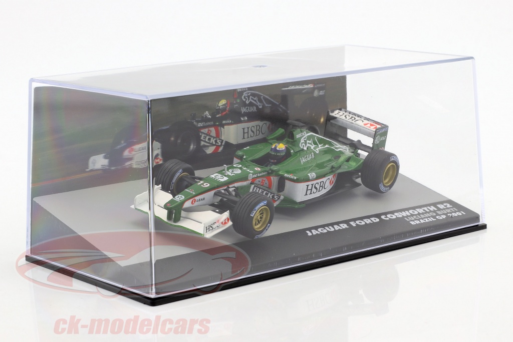 Altaya 1:43 Luciano Burti Jaguar R2 #19 Brazil GP formula 1 2001 ...