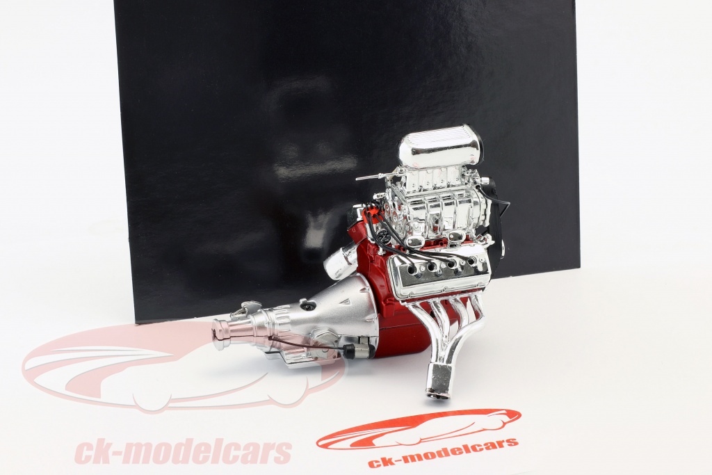 GMP 1:18 Gasser Dragster engine with transmission 1800908E model car ...
