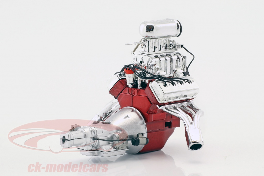 GMP 1:18 Gasser Dragster engine with transmission 1800908E model car ...