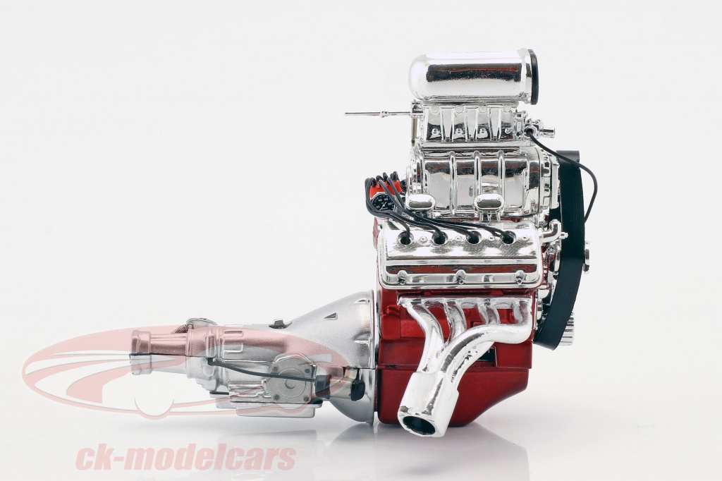 GMP 1:18 Gasser Dragster engine with transmission 1800908E model car ...