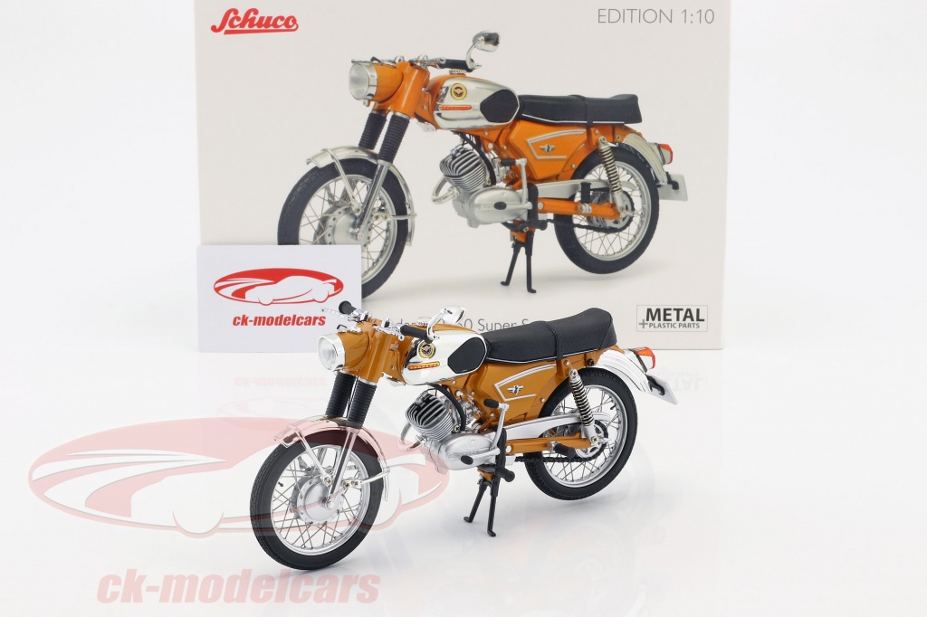 Schuco 1:10 Zündapp KS 50 Super Sport orange 450661700 model car ...