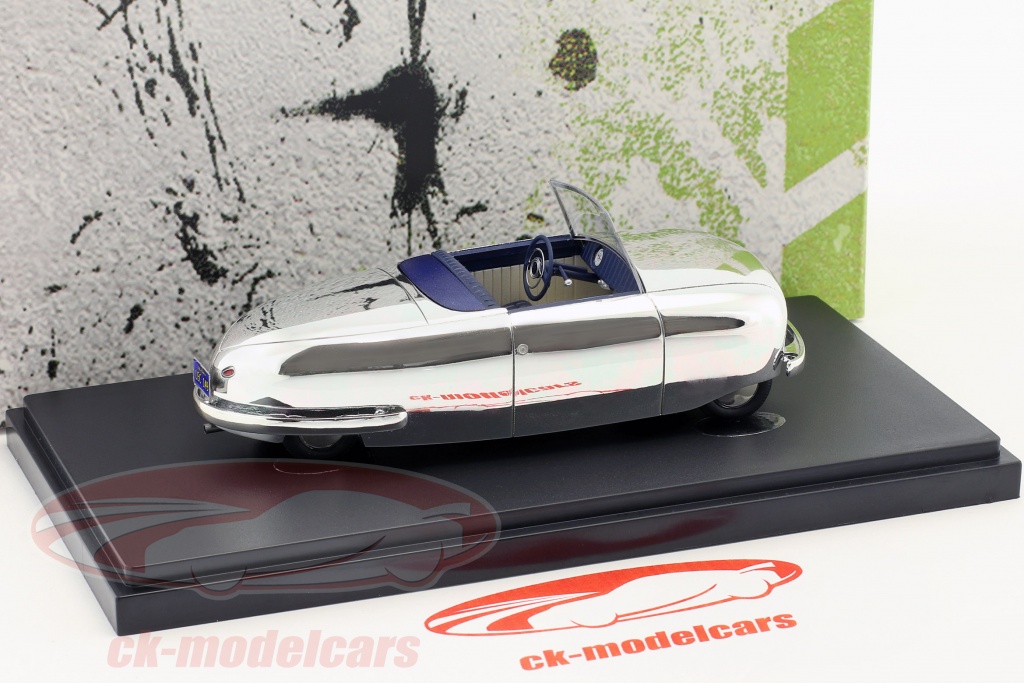 AutoCult 1:43 Hewson Rocket year 1946 silver 04019 model car 04019