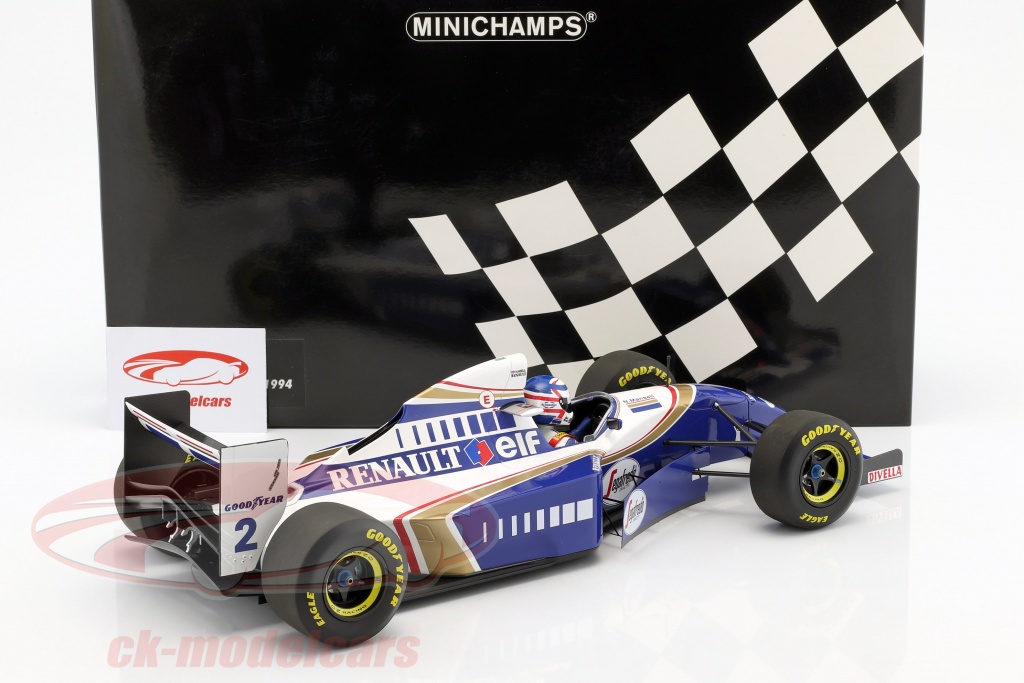 Minichamps 1:12 Nigel Mansell Williams FW16 #2 Comeback French GP ...