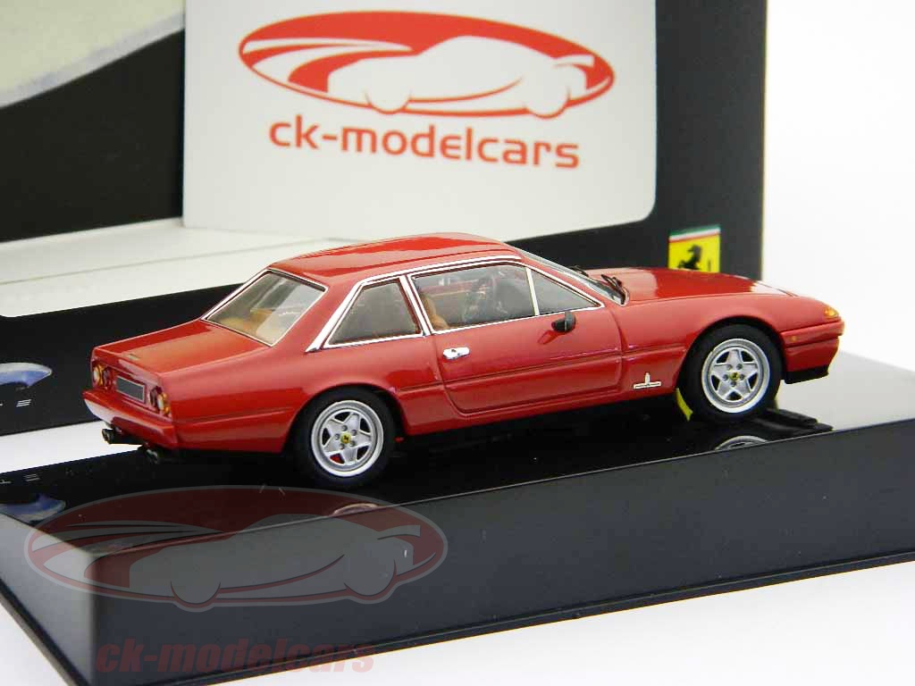 HotWheels Elite 1:43 Ferrari 412 Bj. 1985 red N5595 model car N5595 027084680560